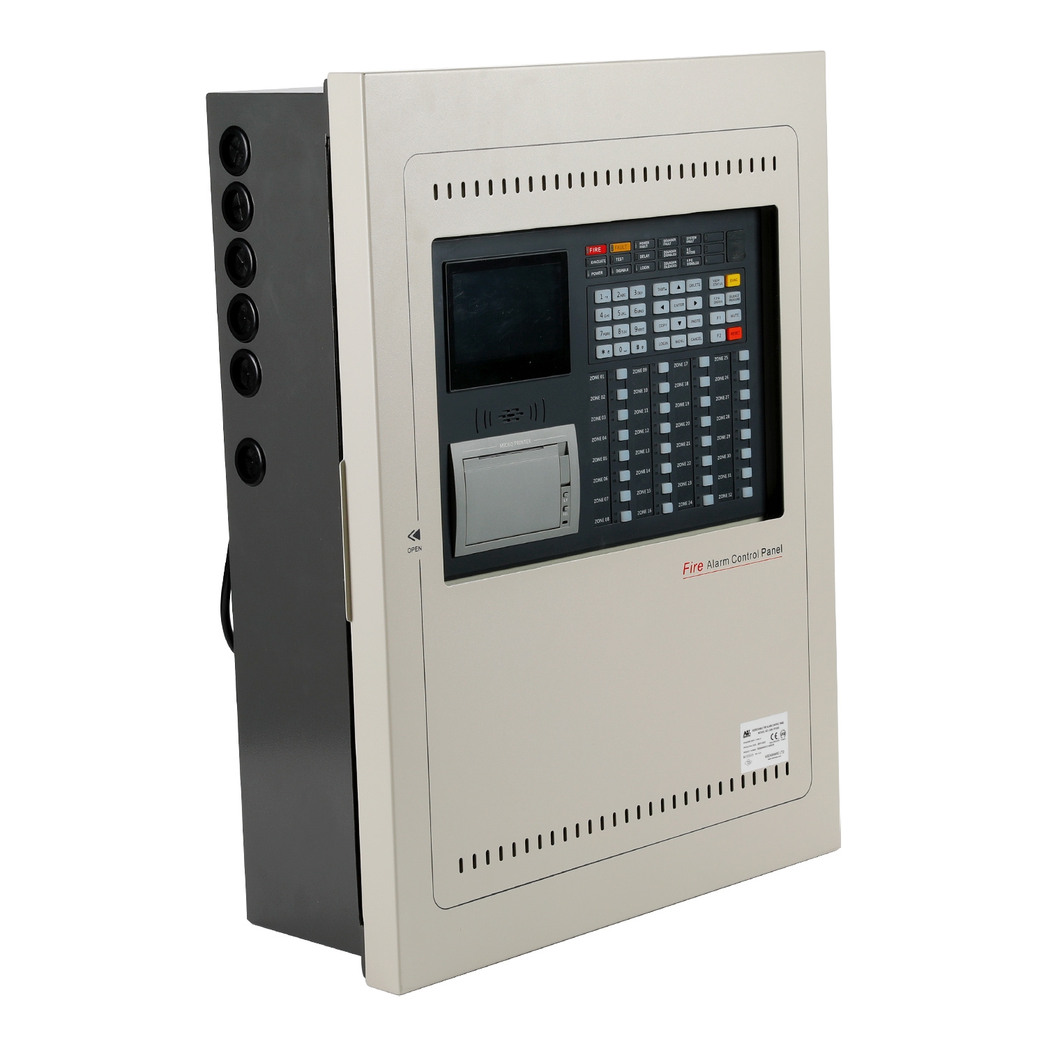 LPCB Addressable fire alarm system 32 zone control panel AW-FP300 - Panovision